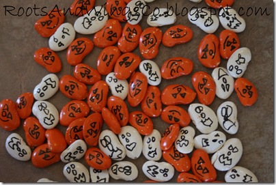 RootsAndWingsCo: Halloween Manipulative-Halloween Bean